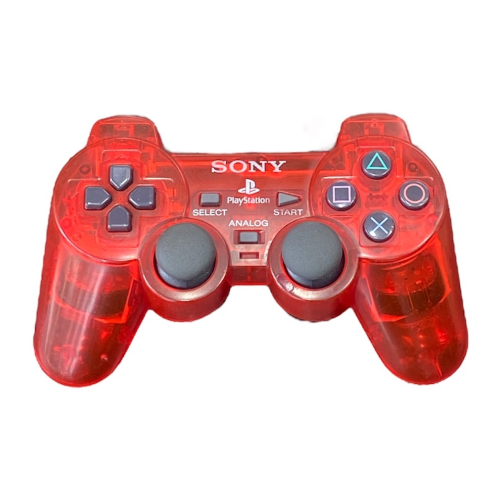 Used Sony Official PS2 Red Controller - Own4Less